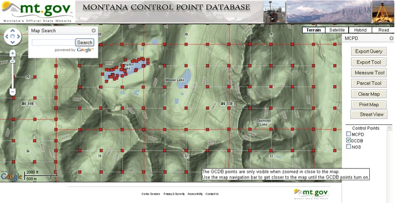 gis-control-point-map GCS is a Geospatial Information Technology ...