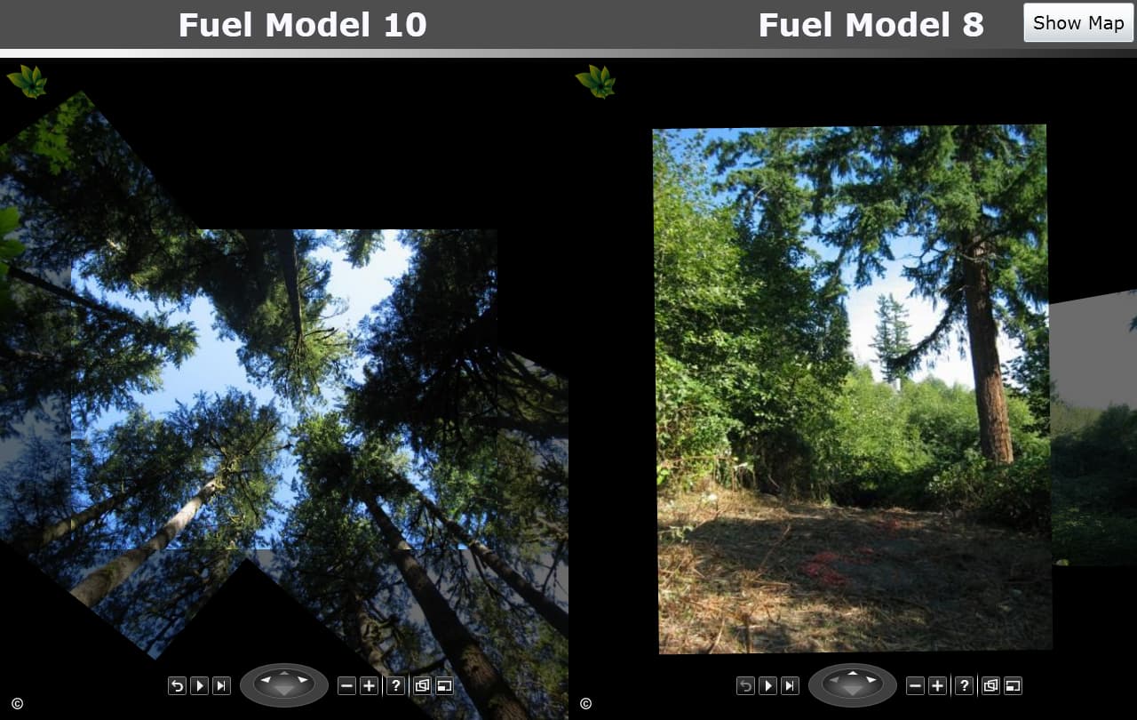 LANDVIEW Fire Simulation Analysis Dashboard GCS is a Geospatial ...